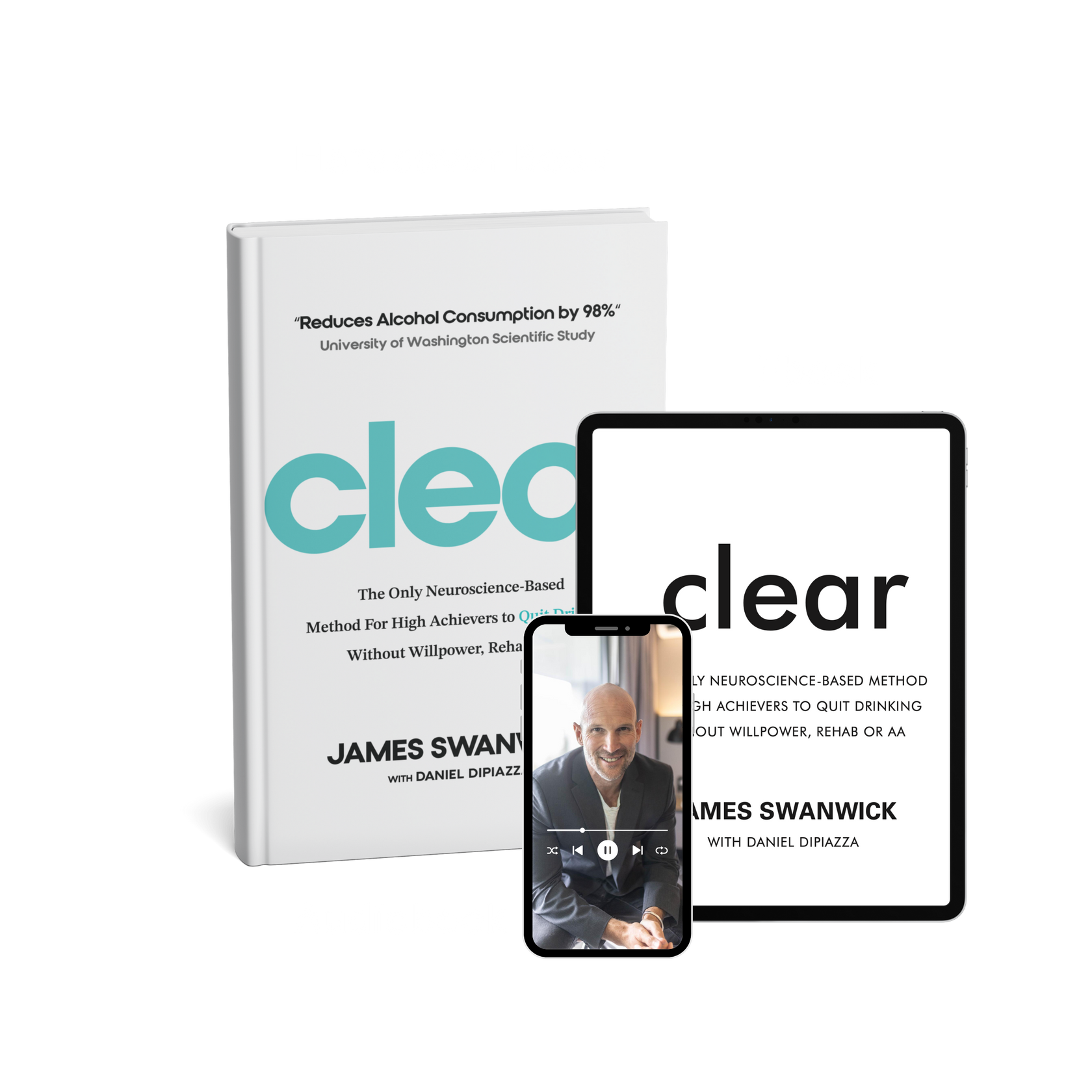 CLEAR Hardcover Book (VIP Bundle) – CLEAR by James Swanwick
